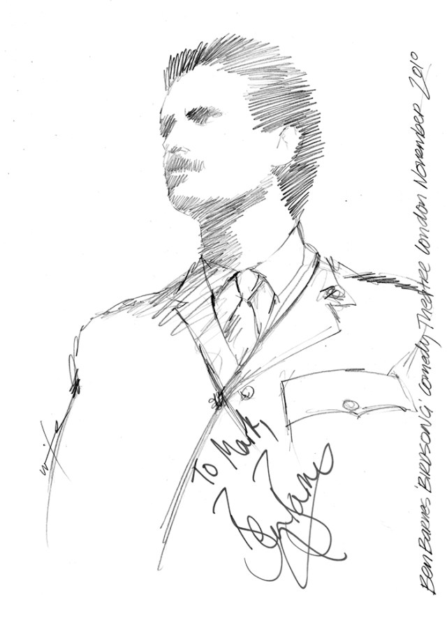 Ben Barnes Drawing Shadow & Bone's Ben Barnes Interview: Mental