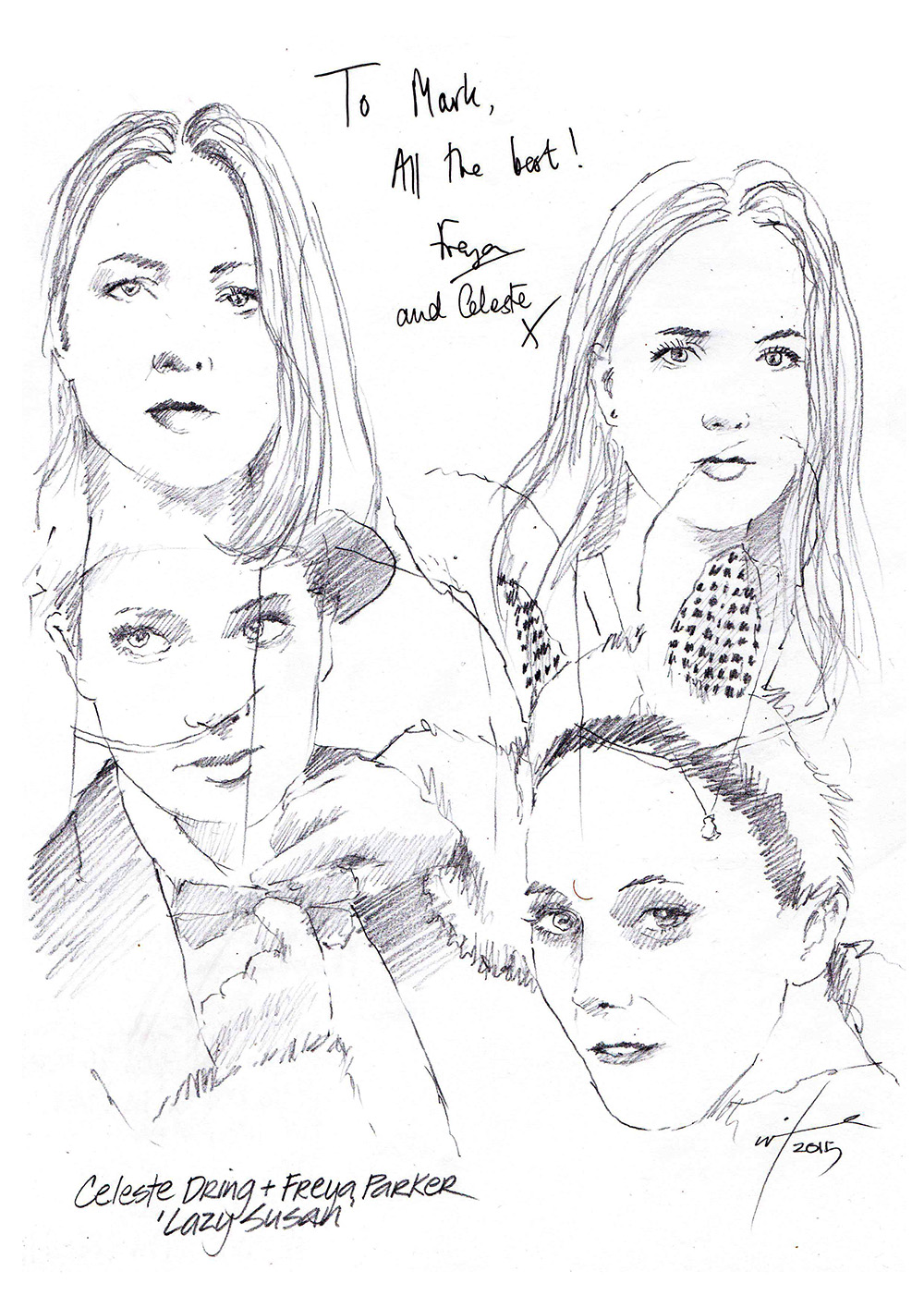 Drawing: Lazy Susan | ChicanePictures