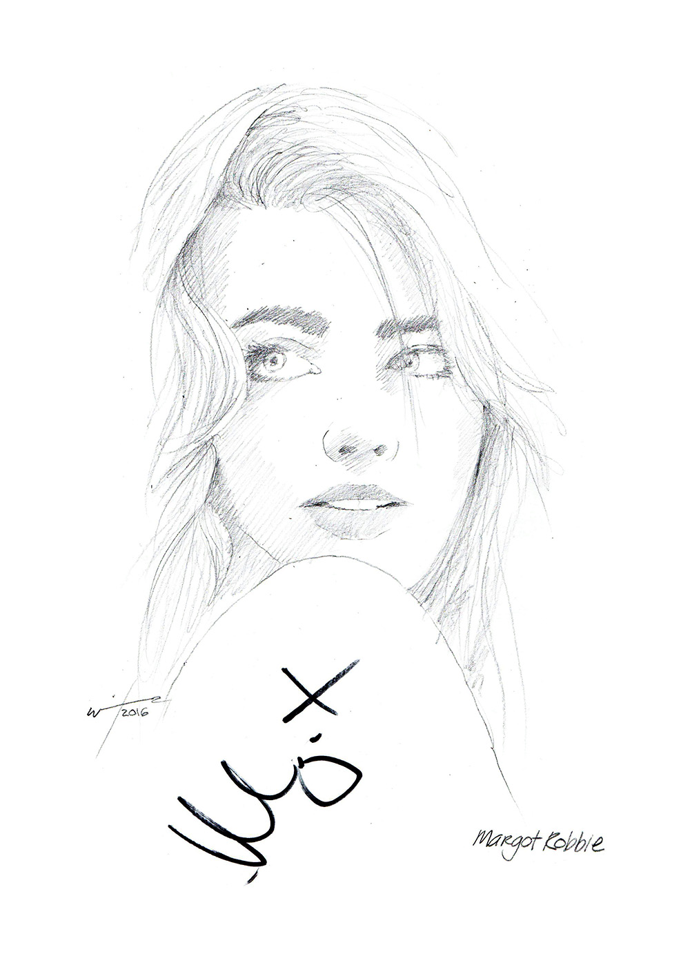 Drawing: Margot Robbie | ChicanePictures