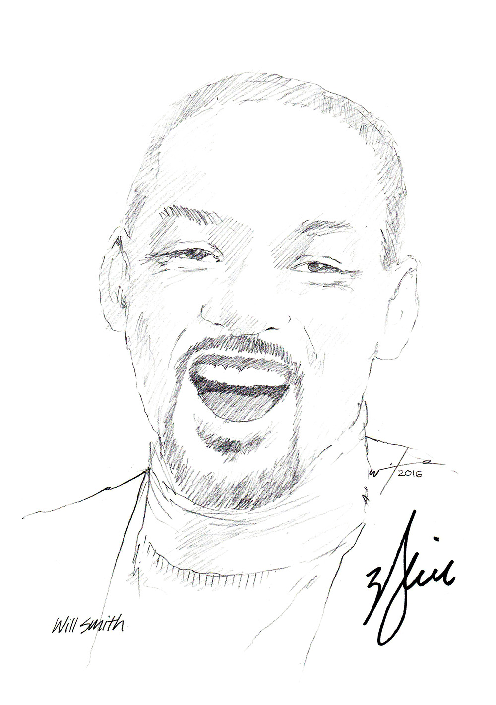 Drawing: Will Smith | ChicanePictures