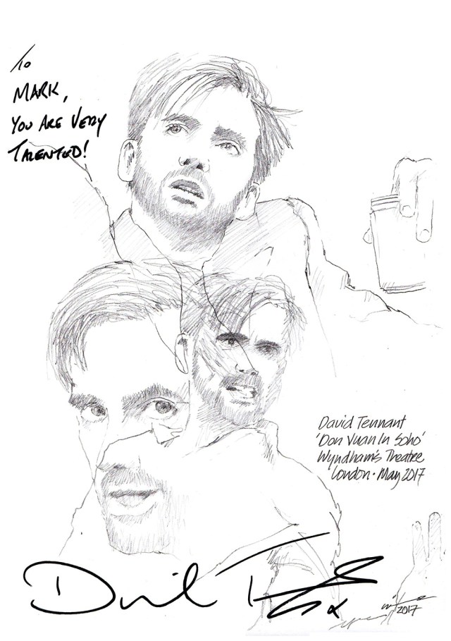 David Tennant Drawings