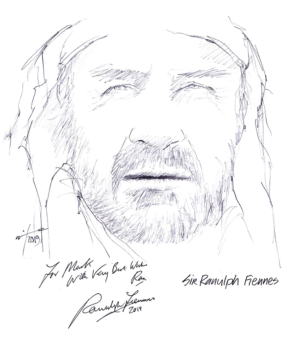 Drawing: Sir Ranulph Fiennes | ChicanePictures