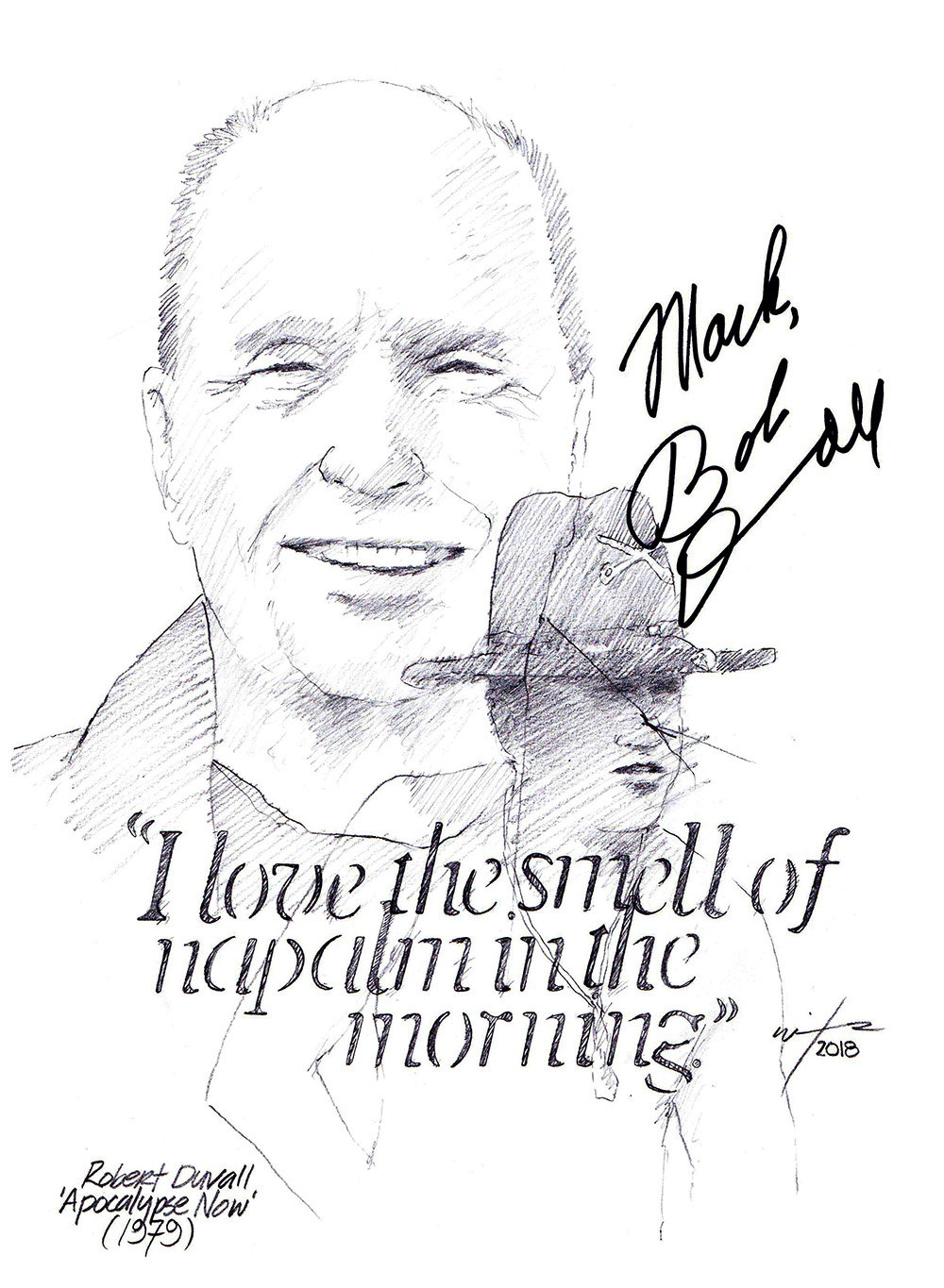 Drawing: Robert Duvall | ChicanePictures